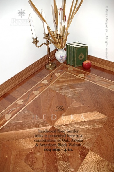 The HEDERA parquet border inlay - The Marqueteria Collection by Pavex ...