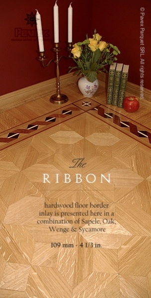 The RIBBON parquet border inlay - The GEOMETRICA II parquet borders ...